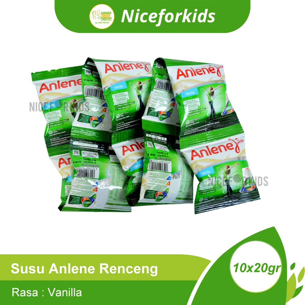 Jual Anlene Actifit Renceng isi 10 Sachet Susu Bubuk Tinggi Kalsium ...