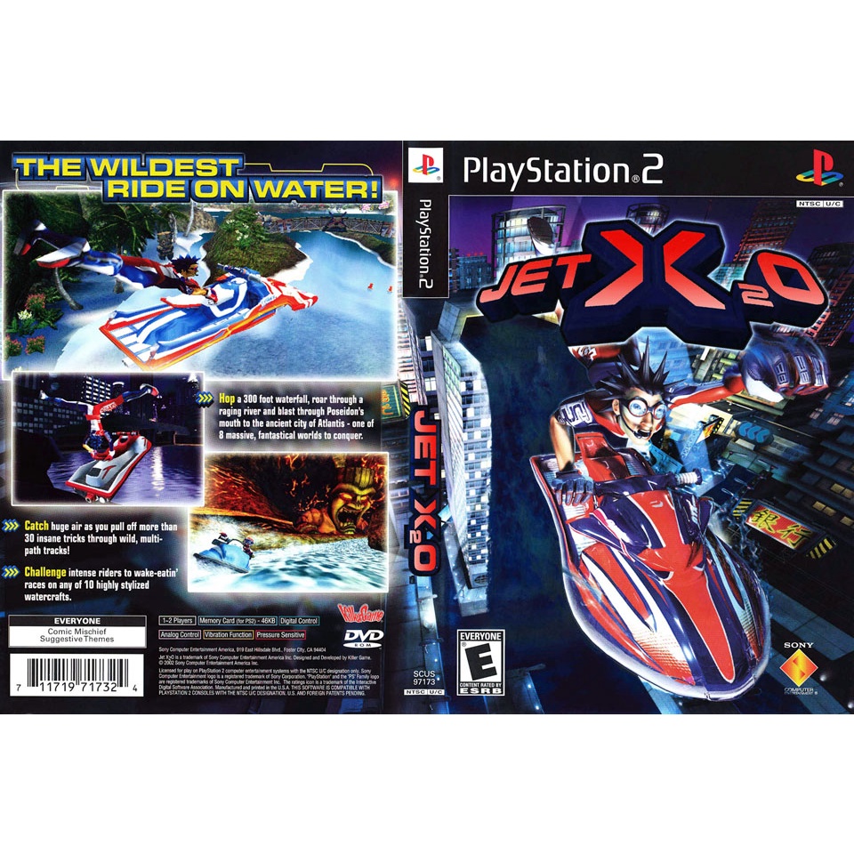 Jual Kaset Ps2 Game Jet X20 Plasytation 2 | Shopee Indonesia