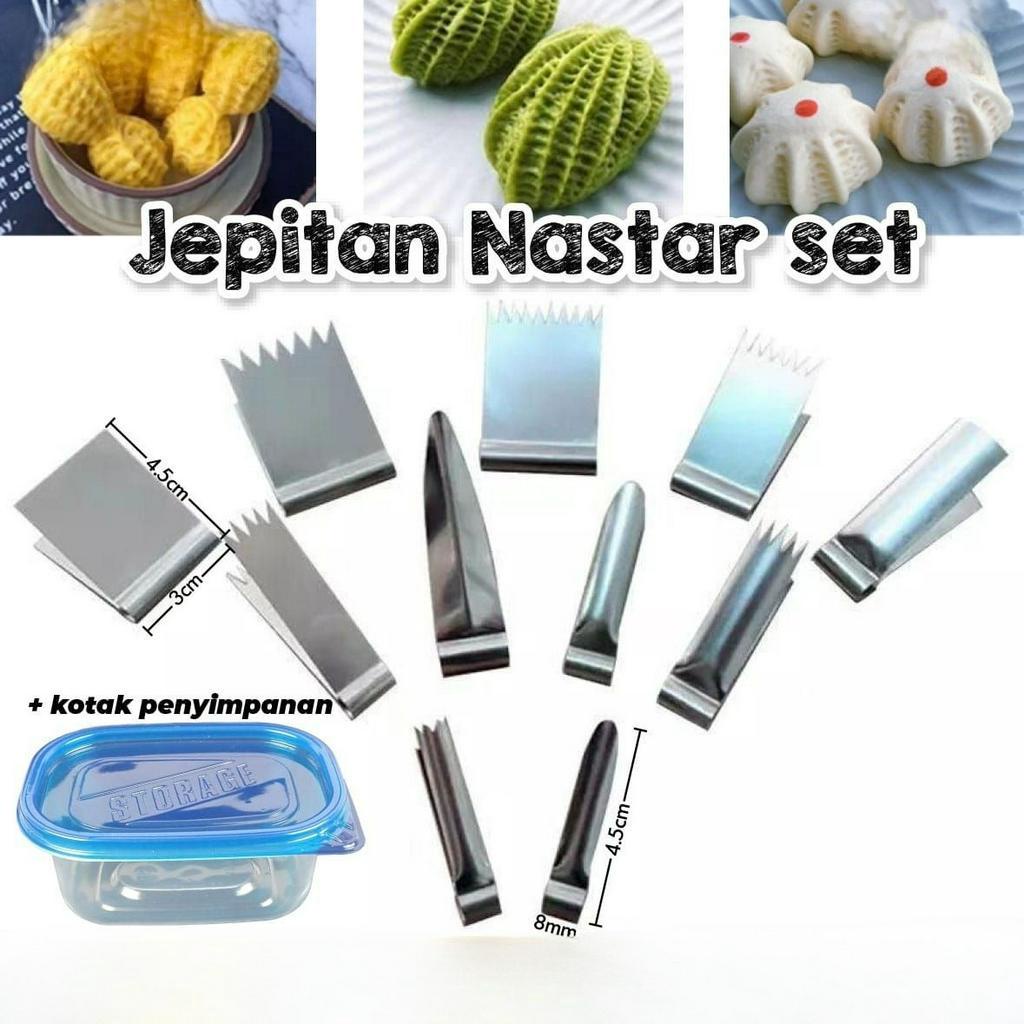 Jual Jepitan Kue Kering Jepitan Nastar / Jepitan Nastar Set ( 1 Bal 4 ...