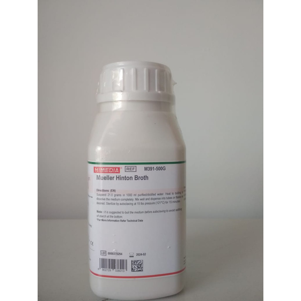 Jual Media Mikro Mueller Hinton Broth Powder 500g | Shopee Indonesia