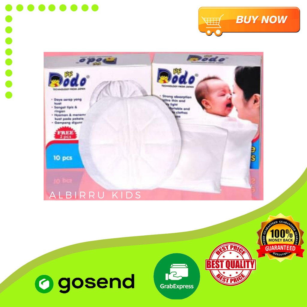 Jual PERLENGKAPAN ASIP IBU BREAST PAD - DODO AK641 | Shopee Indonesia