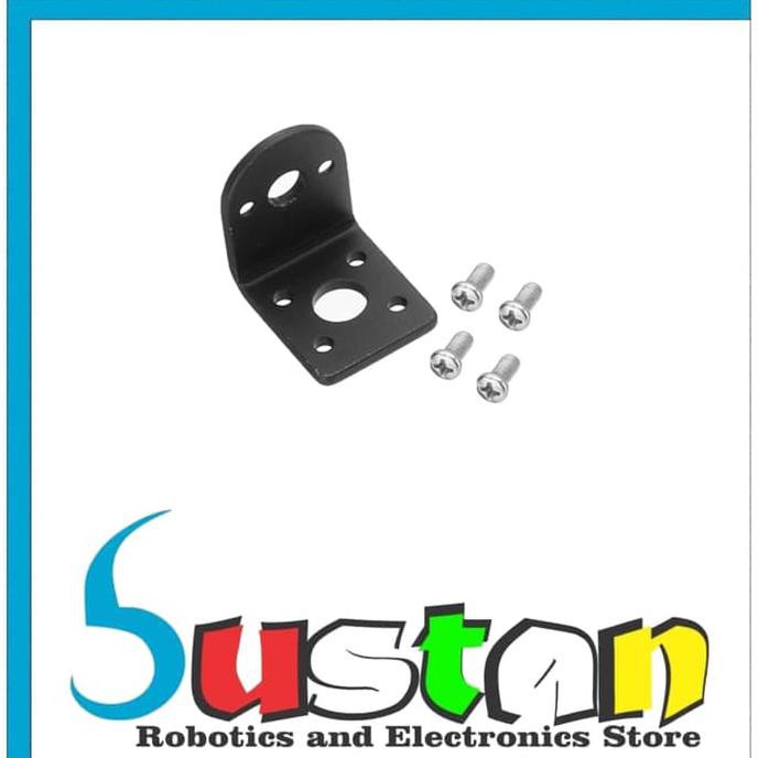 Jual Bracket Holder Dc Motor Gearbox 25Ga370 Jga25370 Jga25-370 Gear ...