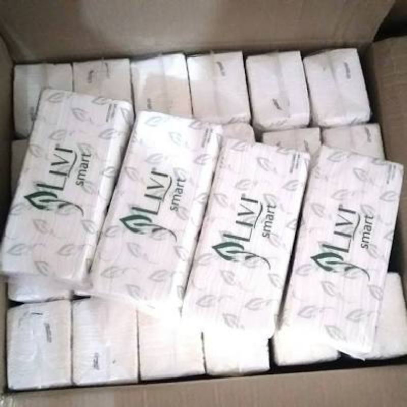 Jual Tissue livi hand towel tissu smart multifold tisu wastafel ...