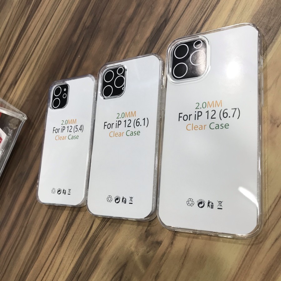 Jual TPU HD Iphone 12 Mini 5.4 / iphone 12 6.1 / iphone 12 pro 6.1 ...