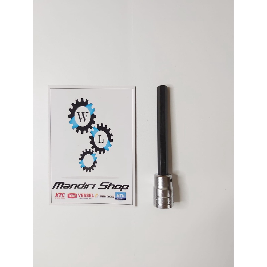Jual KUNCI SHOCK L PANJANG /LONG HEX BIT SOCKET SQ 1/2 KTC ORIGINAL JAPAN CODE- BT4-L | Shopee ...