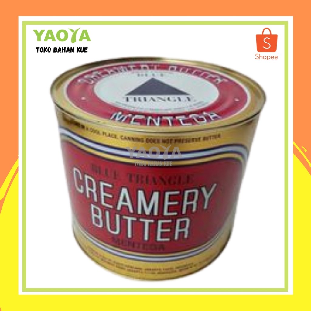 Jual BLUE TRIANGLE CREAMERY BUTTER 2KG | Shopee Indonesia