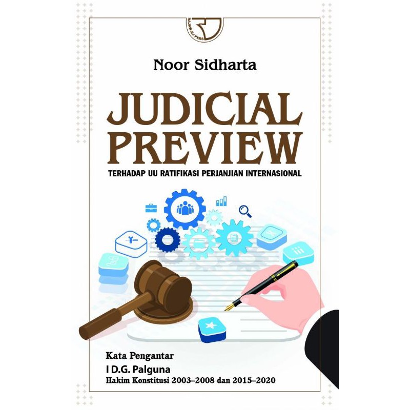 Jual Buku JUDICIAL PREVIEW TERHADAP UU RATIFIKASI pengarang Noor ...