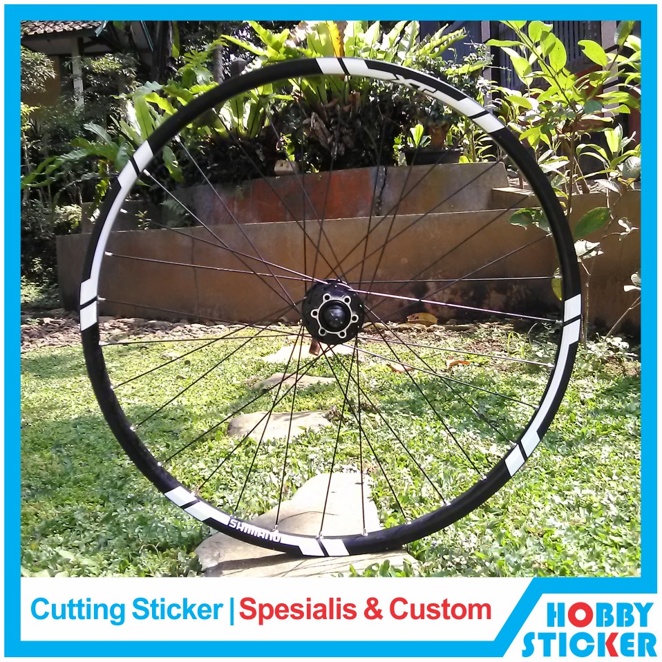 Jual Stiker Rim Shimano XT Sticker Rims 26 27.5 29 700c Decal Custom ...