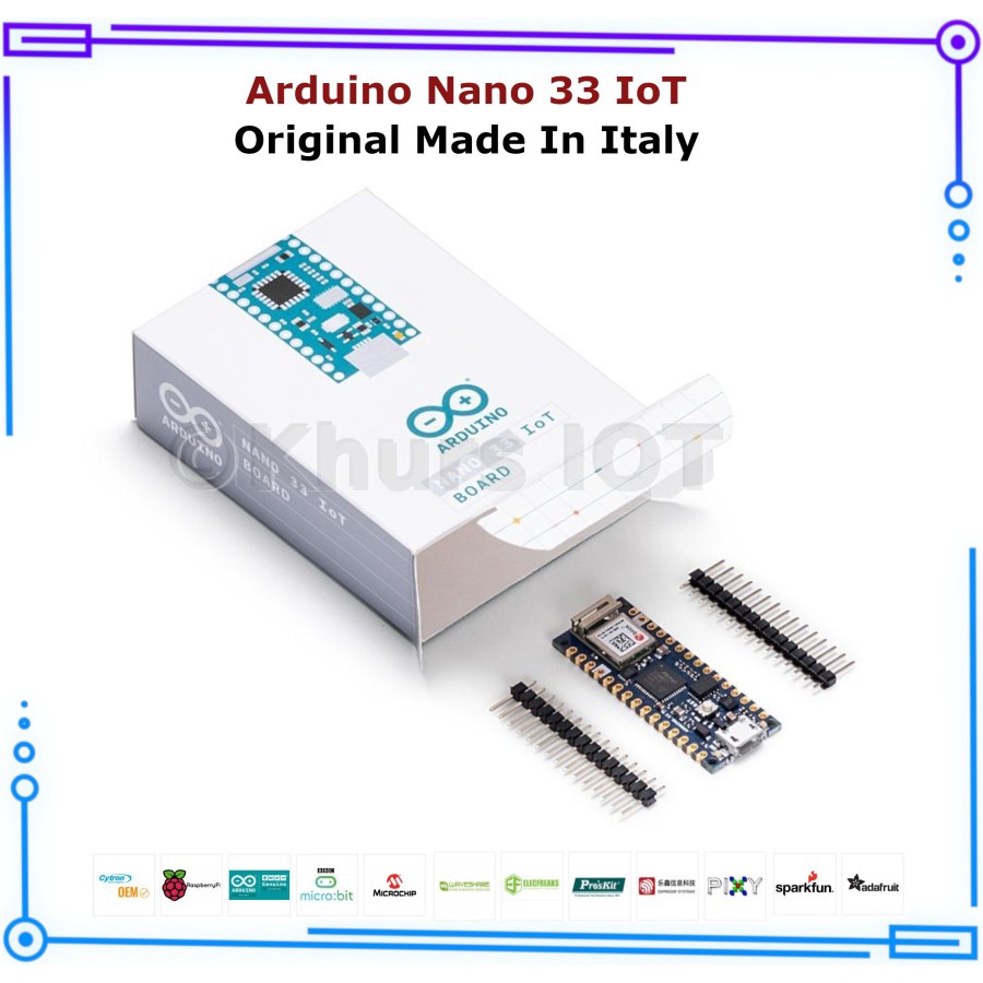 Jual Arduino Nano 33 Iot Original Made In Italy Shopee Indonesia