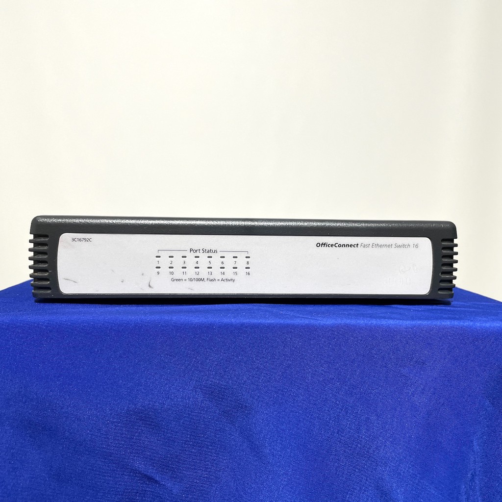 Jual switch hub 3com Office Connect 16 port 10 100 | Shopee Indonesia