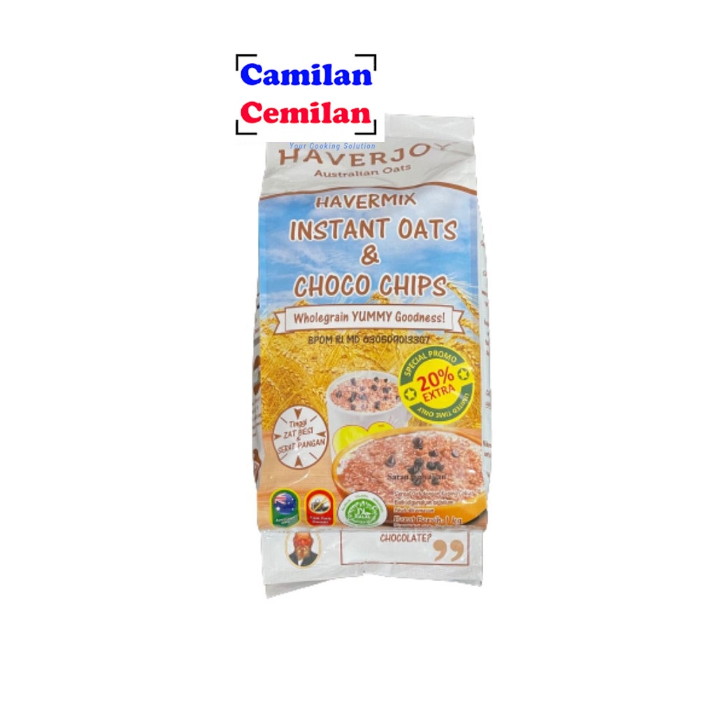 Jual Haverjoy Oatmeal Australian Oat Havermout Instan Rolled Quick 500 ...
