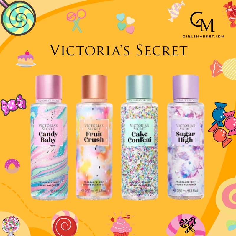 Jual [ORIGINAL] BODYMIST VICTORIA’S SECRET CANDY BABY / FRUIT CRUSH ...