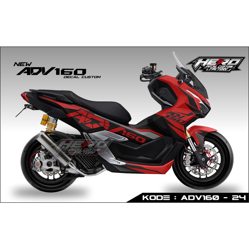 Jual DECAL ADV 160 - DECAL ADV 160 VARIASI ABSTRAK KODE 24 | Shopee ...