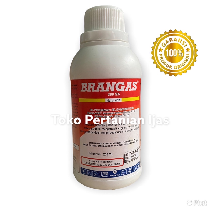Jual HERBISIDA BRANGAS 480SL KEMASAN 250 ML | Shopee Indonesia