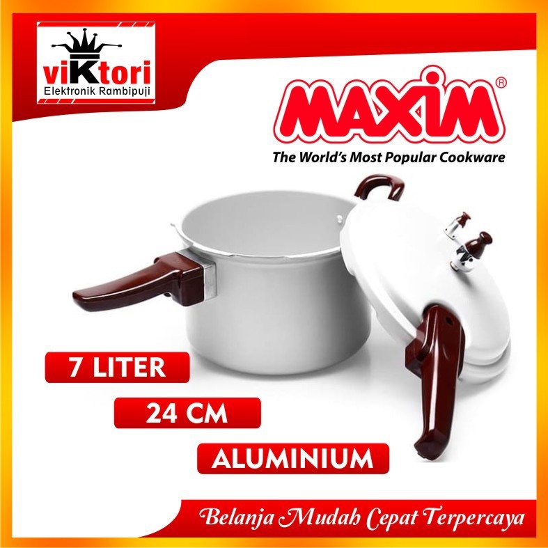 Jual PRESTO MAXIM 7 LITER / PRESTO MAXIM 24CM / PANCI PRESTO MAXIM 7LITER / PRESTO DAGING ...