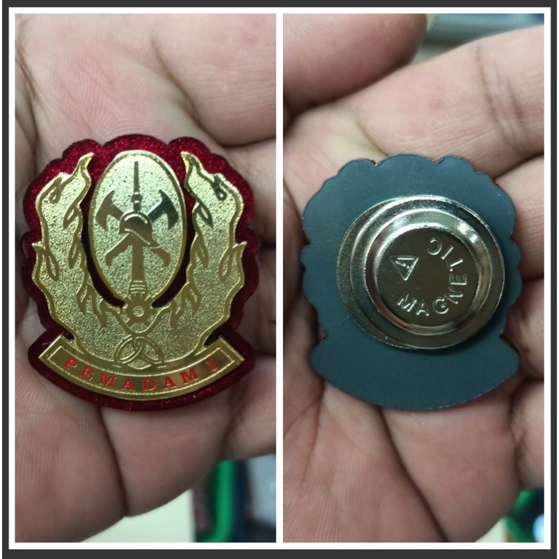 Jual PIN DAMKAR PIN PEMADAM PIN PEMADAM KEBAKARAN | Shopee Indonesia