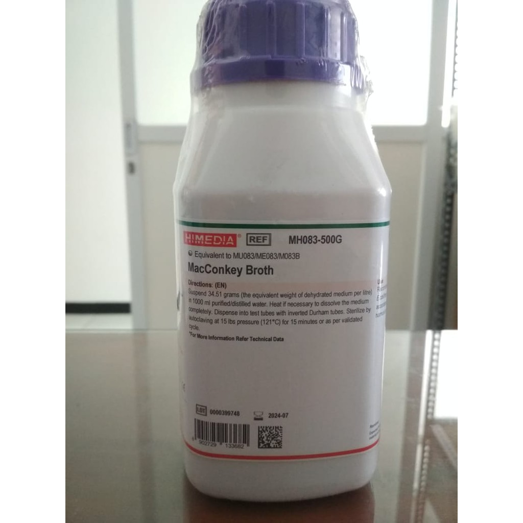 Jual Media Mikro MacConkey Broth, 500g | Shopee Indonesia