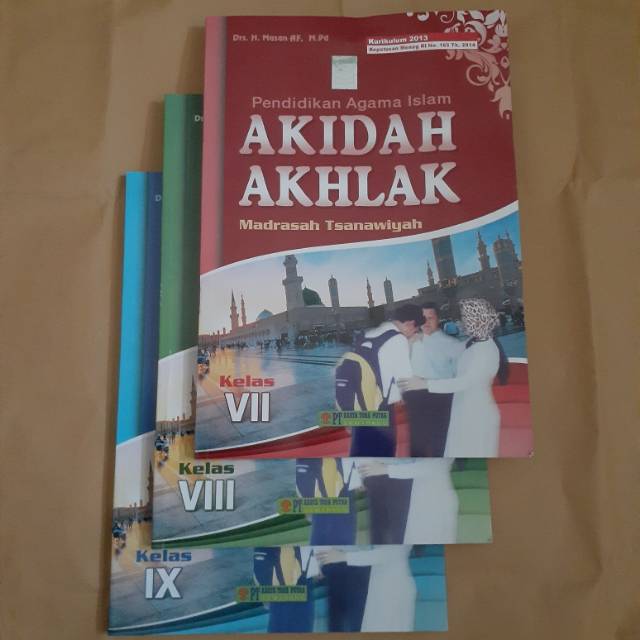 Jual Buku Akidah Akhlak MTs Kelas 7,8,9 kurikulum 2013(Toha Putra) | Shopee Indonesia