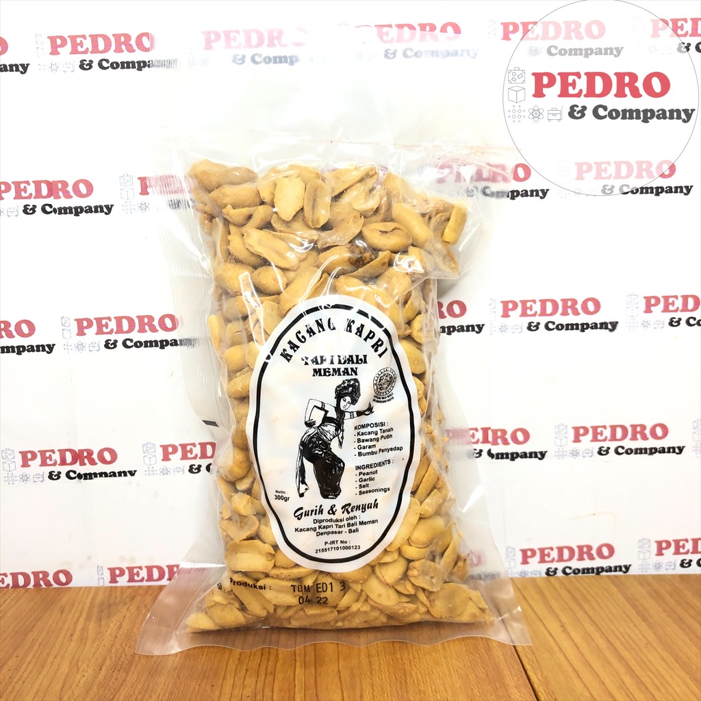 Jual Kacang kapri tari bali meman 300 gram - peanut khas bali oleh oleh ...