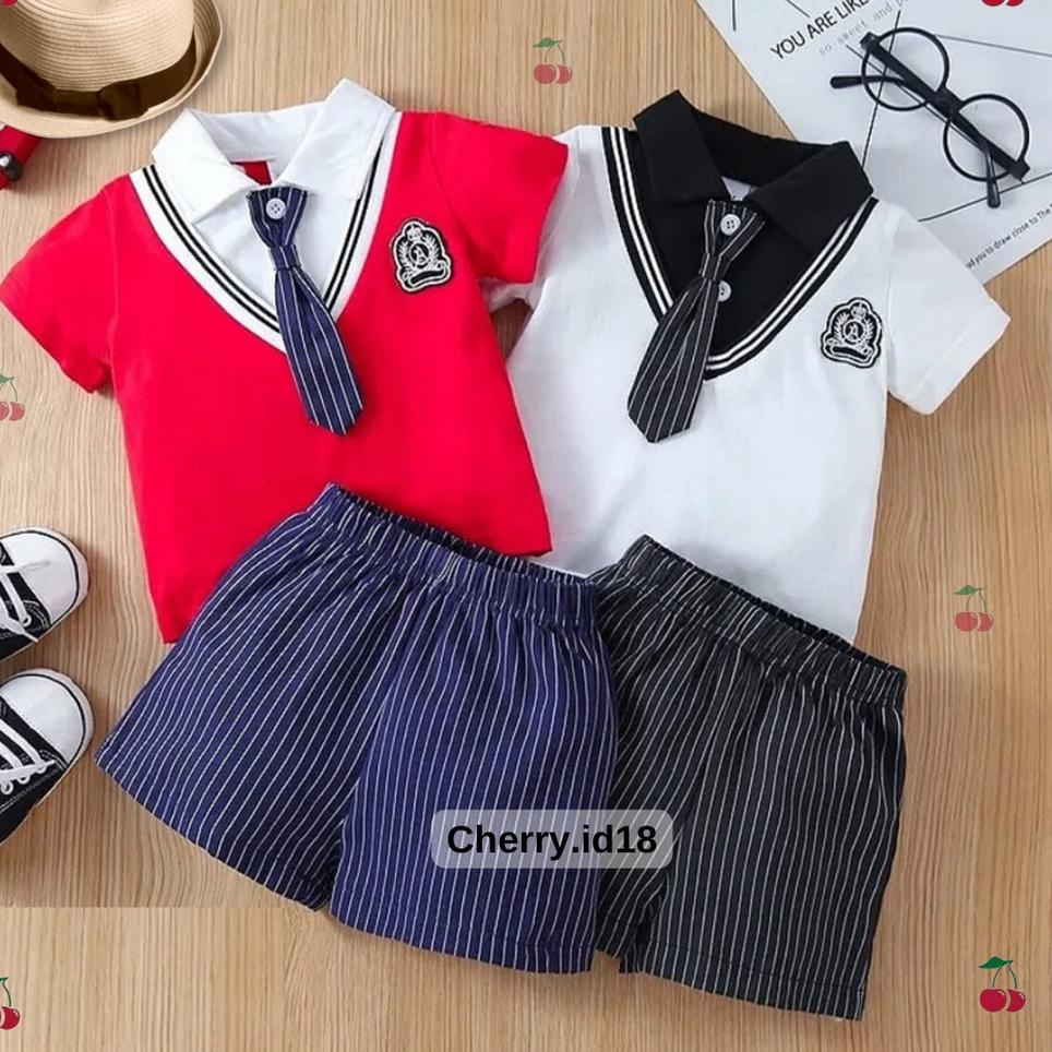Jual {Cag31au22ғ} CherrySetelan Baju Anak Laki-Laki / Setelan Pakaian ...