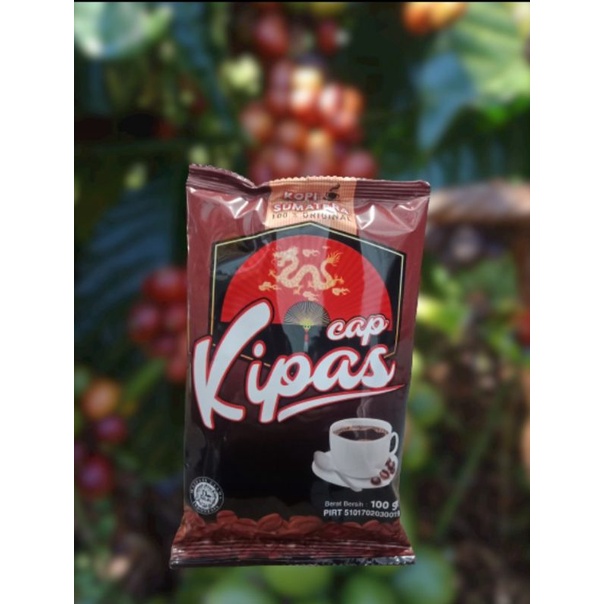 Jual CAP KIPAS KOPI ROBUSTA SUMATRA (100g) | Shopee Indonesia
