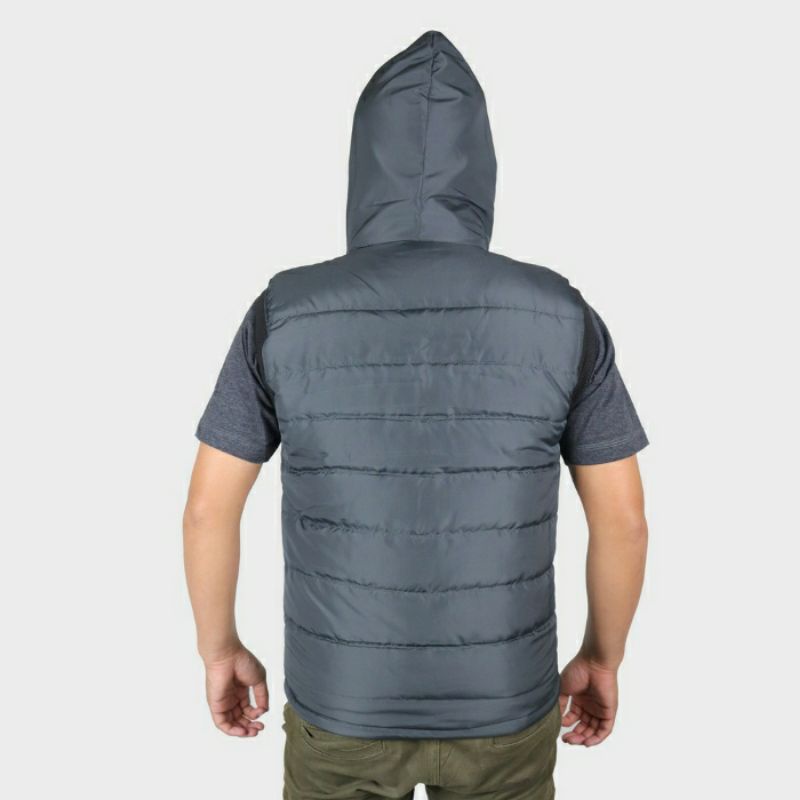 Jual Jaket Motor Rompi / Jaket Rompi Rider / Jaket Pria Rompi Hoodie ...