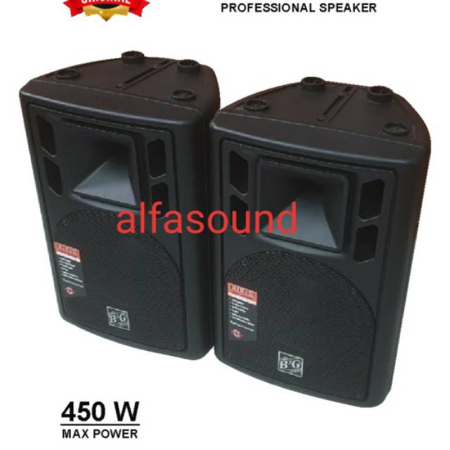 Jual Speaker Pasif B2G Box Fiber Import 10 Inch 450 W 2 Unit 10Inch 450w | Shopee Indonesia