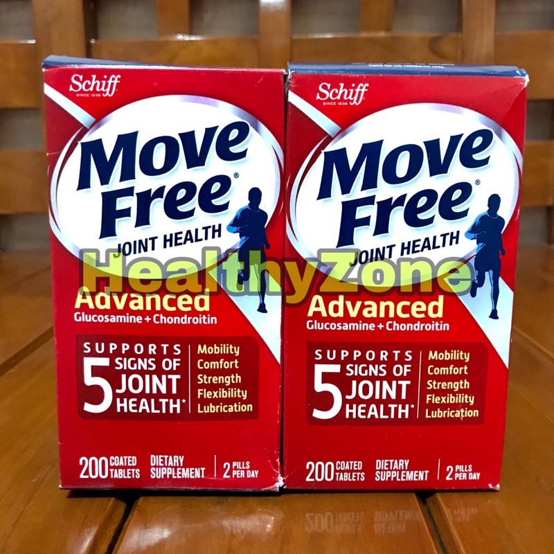 Jual Schiff Move Free Advanced Joint Supplement (isi 200 tablets ...