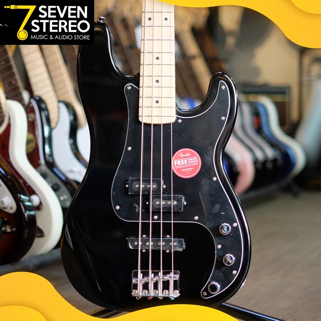 Jual Squier Affinity Precision Bass Black | Shopee Indonesia