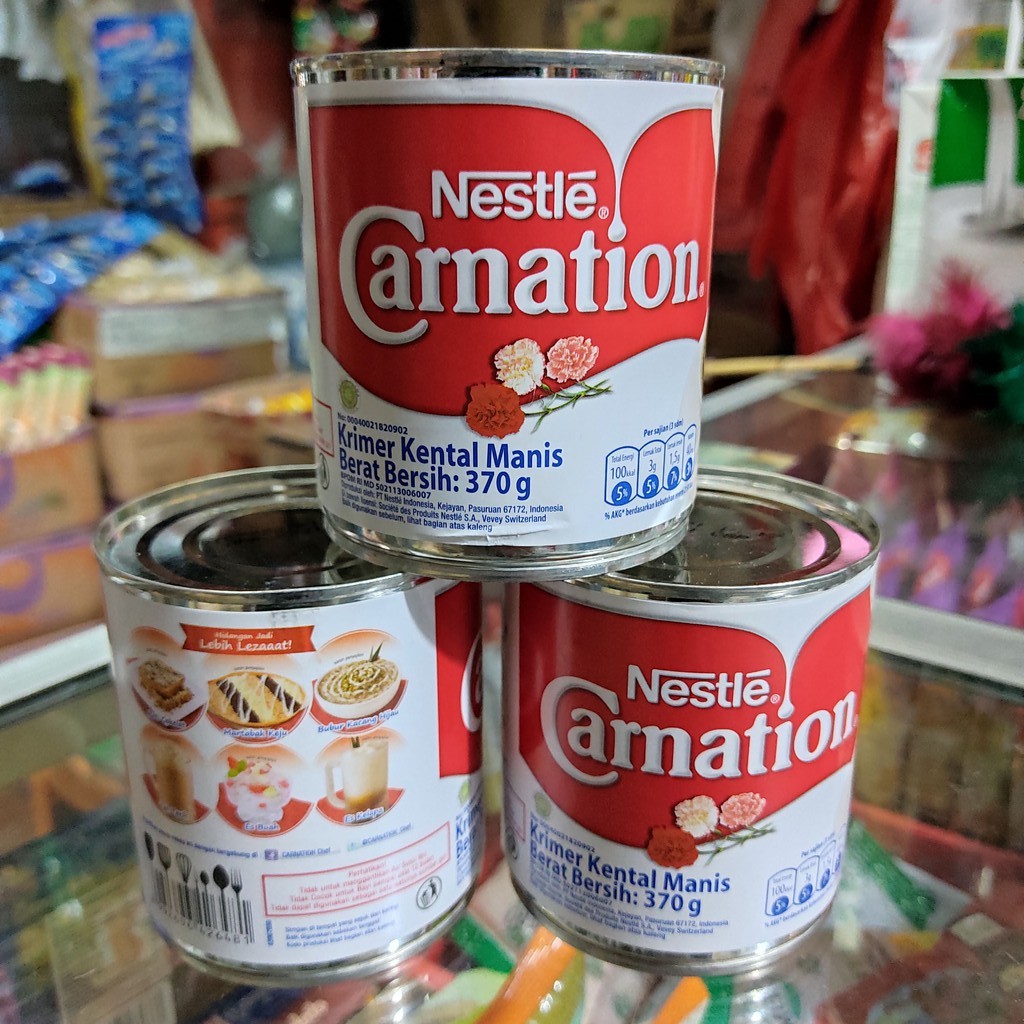 Jual Susu Kental Manis Carnation 370g | Shopee Indonesia