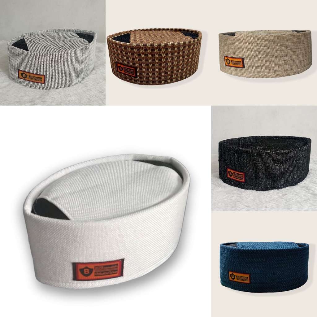 Jual Peci Songkok Kopiah Terbaru Model Semi Goni Tinggi 9 cm merk ...