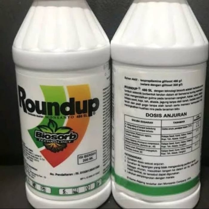 Jual Obat roundup pembasmi rumput liar dan gulma 200Ml | Shopee Indonesia