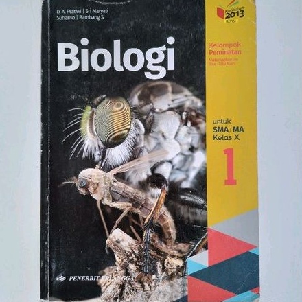 Jual Buku biologi kelas 1-10-X sma revisi pratiwi | Shopee Indonesia