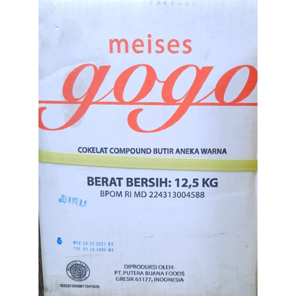 Jual Gogo Meises Kemasan Repack 250 gr | Shopee Indonesia