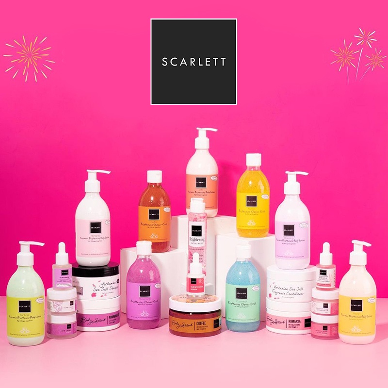 Jual SCARLETT All Varian Brightening Hand & Body Lotion - SCARLETT ...