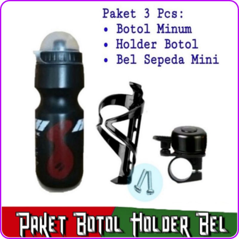 Jual Botol Minum / Holder Botol / Bel Sepeda Mini | Shopee Indonesia