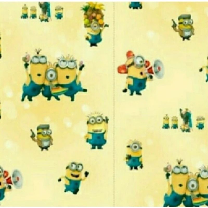 Jual wallpaper stiker dinding motif minion | Shopee Indonesia