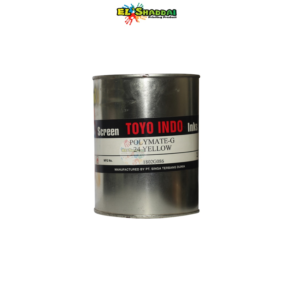 Jual Cat sablon plastik TOYO POLYMATE-G 24 yellow sablon karung ...