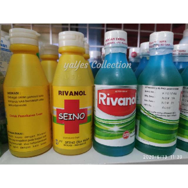 Jual Revanol medica 100 ml antiseptic luka perlengkapan p3k Rivanol ...