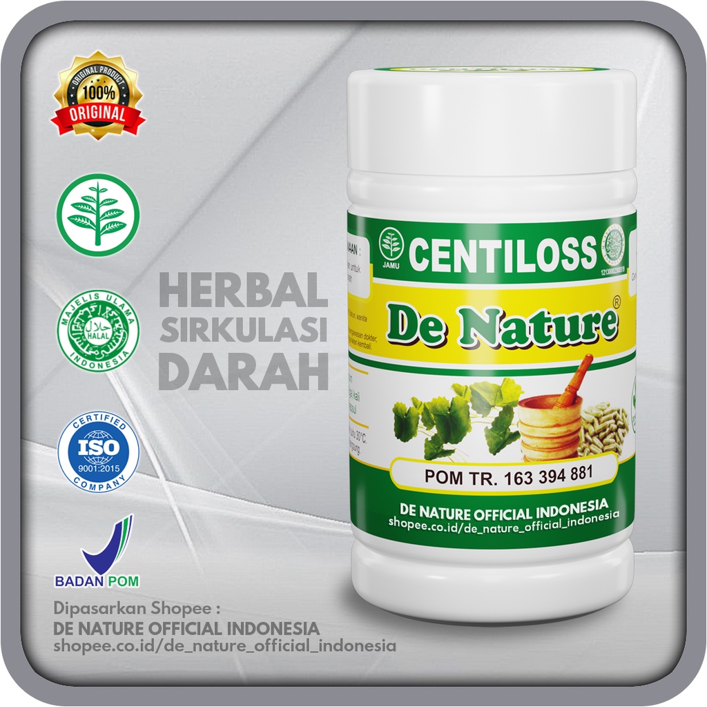 Jual CENTILOSS Obat Herbal Stroke Jantung Saraf Kejepit Melancarkan ...