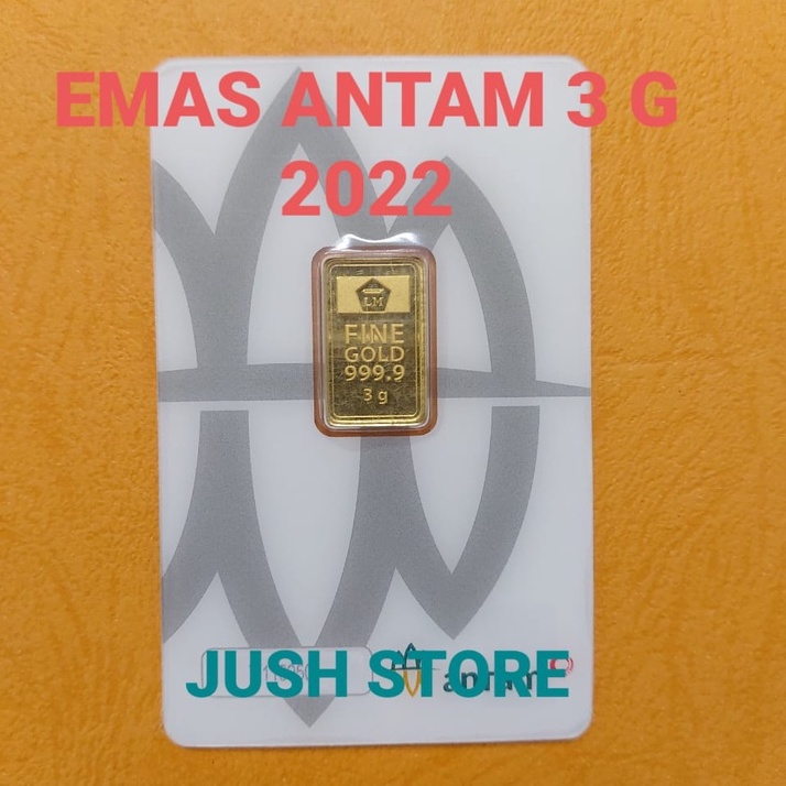 Jual LOGAM MULIA ANTAM 3 GRAM EDISI PRESS / EMAS ANTAM 3 GRAM / EMAS 3 ...