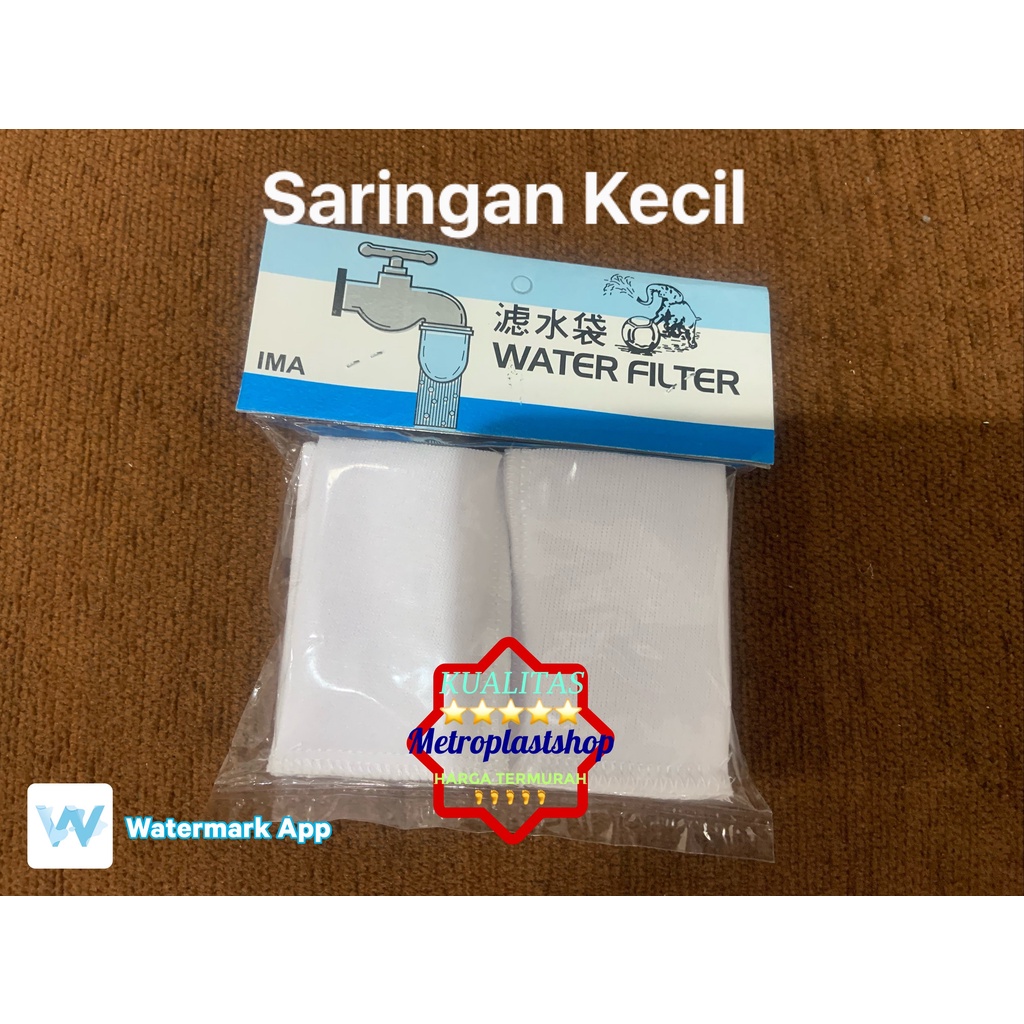 Jual saringan air kain / water filter / kain saringan air / saringan ...