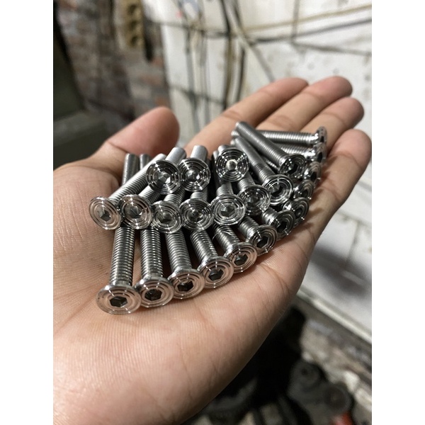 Jual baut L calter bak kopling magnet CB GL MP TIGER bak koplling kanan kiri + tutup gear mp ...