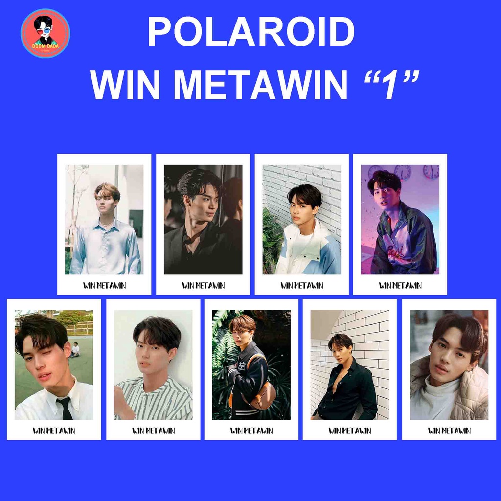 Jual (isi 9 pcs) POLAROID WIN METAWIN AKTOR THAILAND / PHOTOCARD WIN ...