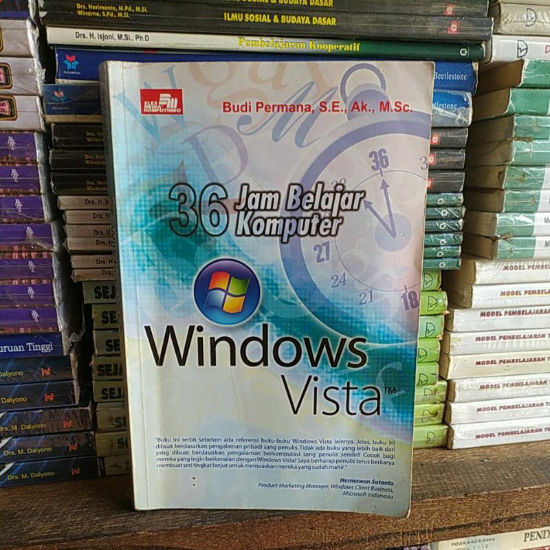 Jual buku WINDOWS VISTA | Shopee Indonesia