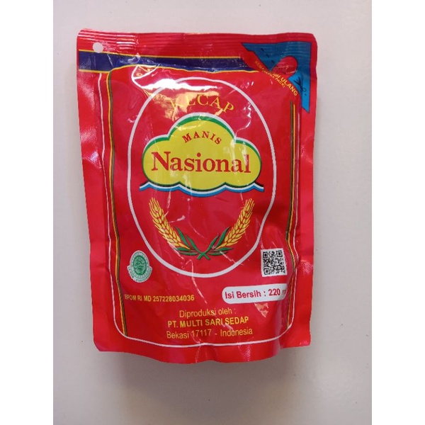 Jual Kecap manis Nasional 220 Ml | Shopee Indonesia