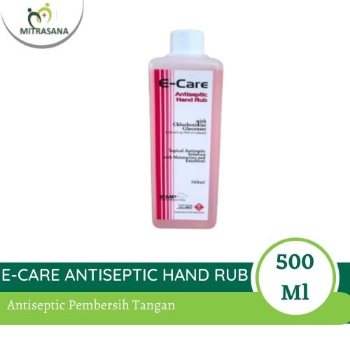 Jual Antiseptic E-care Hand Rub 500 ml | Shopee Indonesia