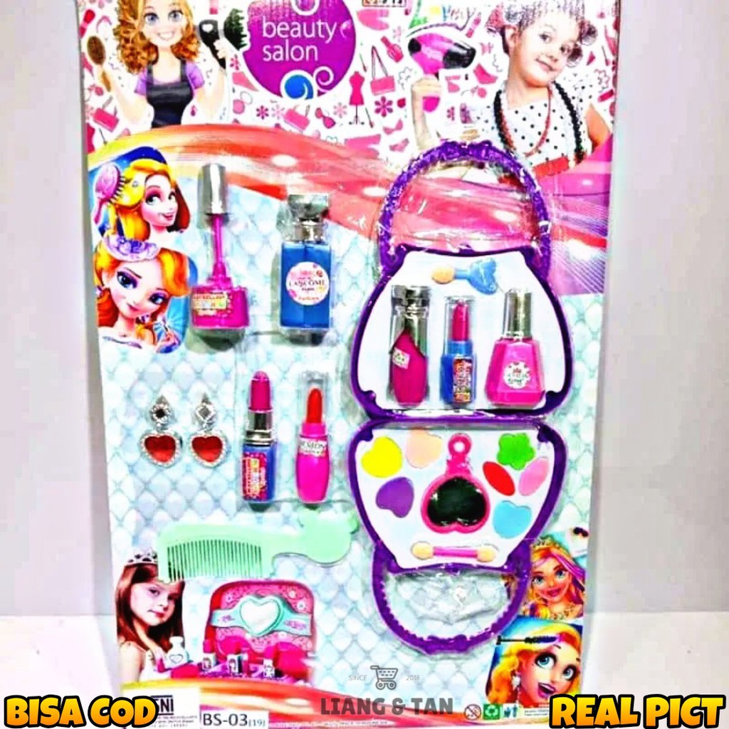 Jual ( BISA COD ) PROMO Mainan Anak Perempuan Make Up Tas DUMMY ...