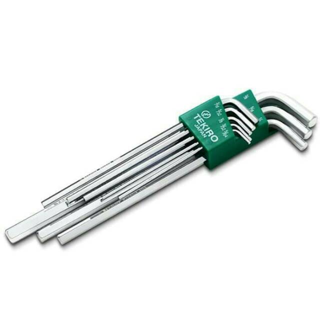 Jual Kunci L Set Panjang 8pcs Tekiro 2mm-10mm.. | Shopee Indonesia