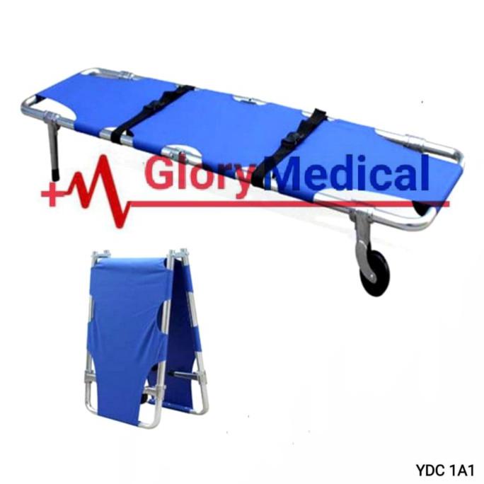 Jual Tandu Lipat 2 + Roda/Coster ( Folding Stretcher ) GEA YDC 1A1 ...